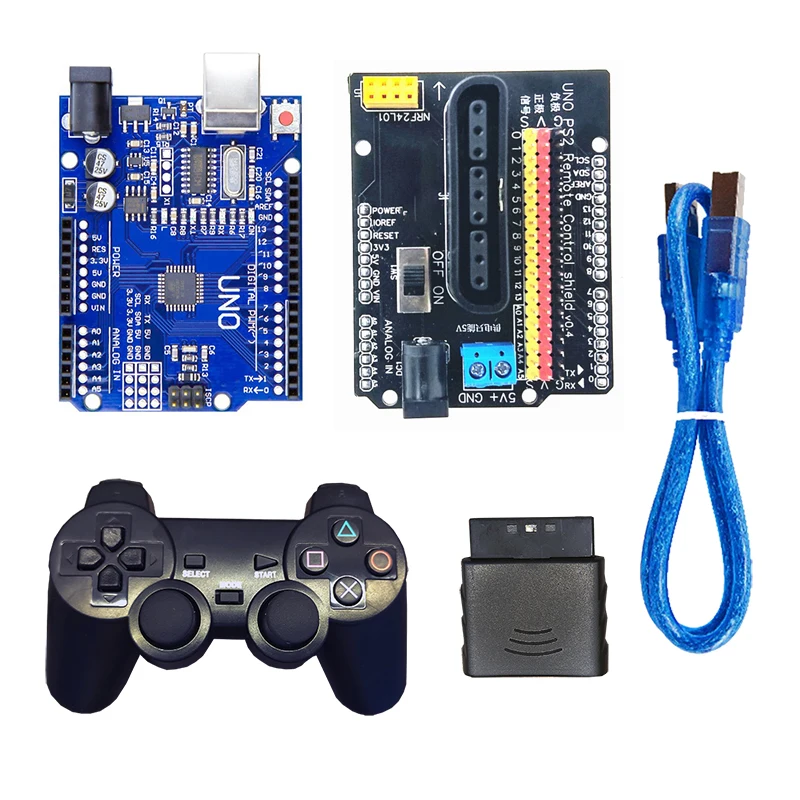 6 DOF DIY Robot Manipulator Metal Alloy Mechanical Arm Clamp Claw Kit ...