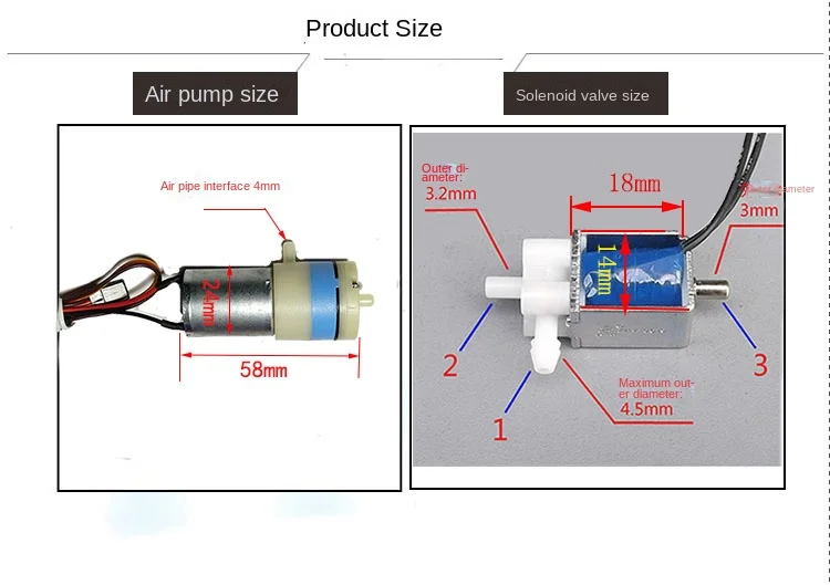 UNO R3 Robotic Arm True Air Pump Suction Cup Multi-purpose Pumping ...
