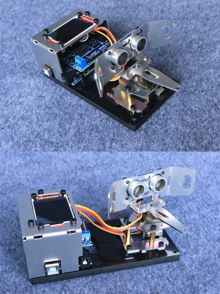 Ultrasonic Detector with 1.8 inch Screen Mg90 Ultrasonic Radar Robot ...