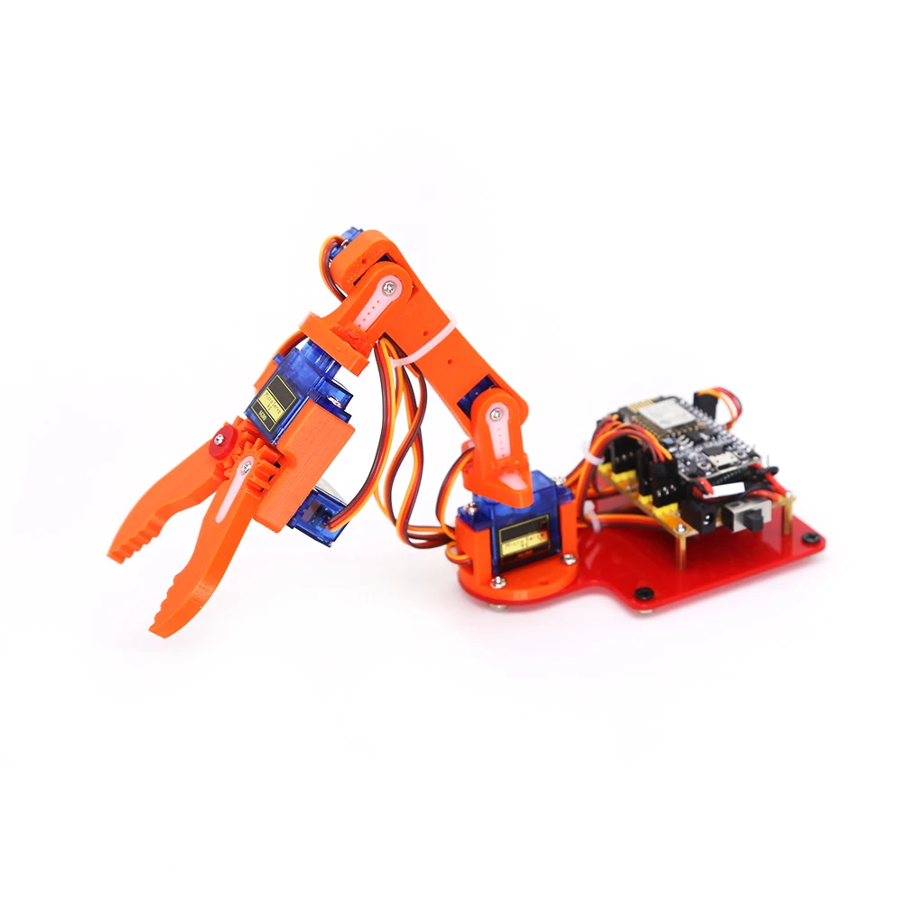 Robotic Arm DIY Kit for Arduino 5-Axis robot SG90 servo DIY parts ...