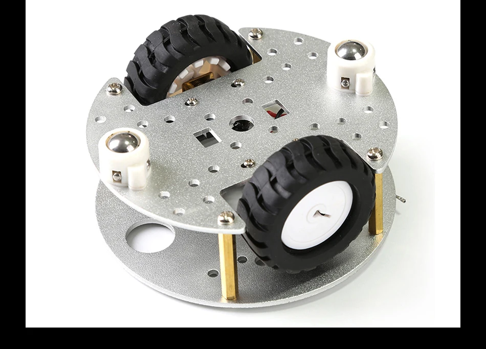 2WD Smart Car DIY kit for Arduino UNO R3 N20 motor Metal aluminum ...