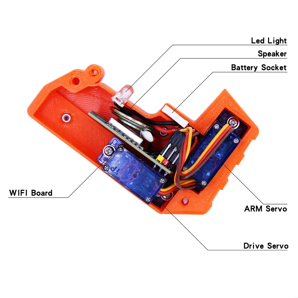 Open Source Crawler Wifi Remote Control Car For Arduino Diy Kit Esp8266 Project Nodemcu Stem